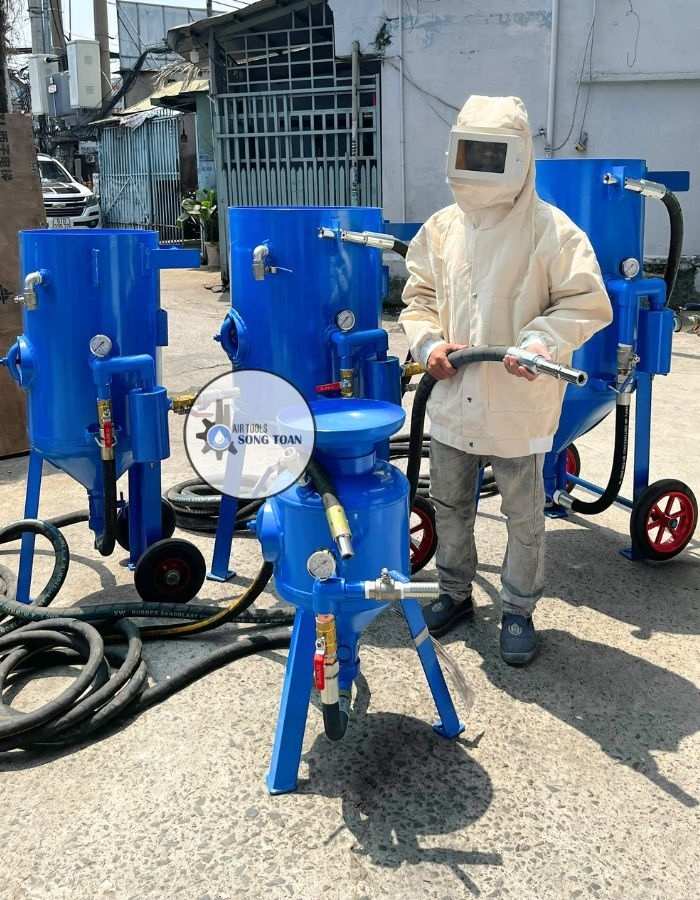 MÁY PHUN CÁT 50 LÍT