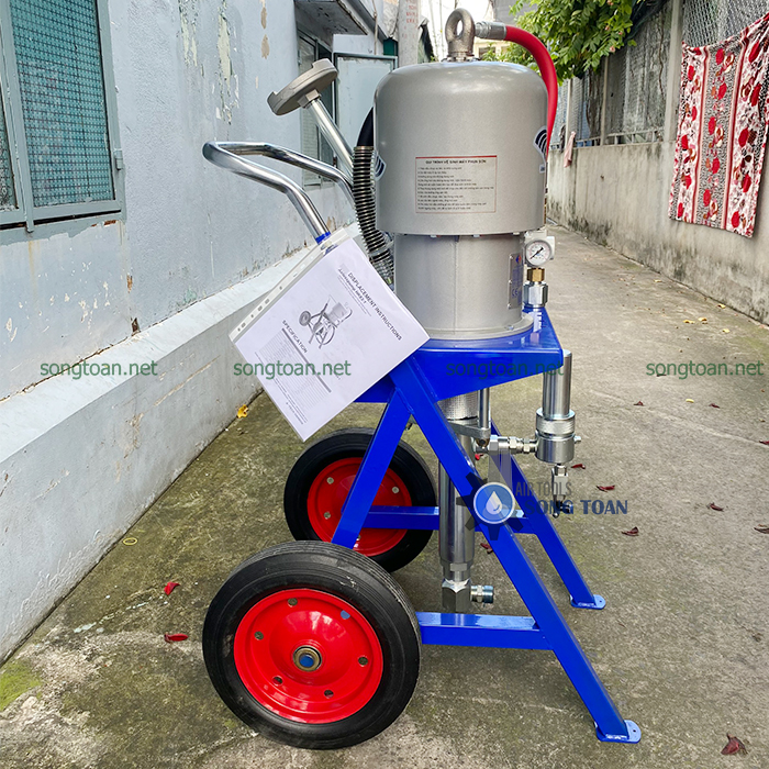 MÁY PHUN SƠN DẦU EPOXY TỈ SỐ NÉN 63:1 HANDOK